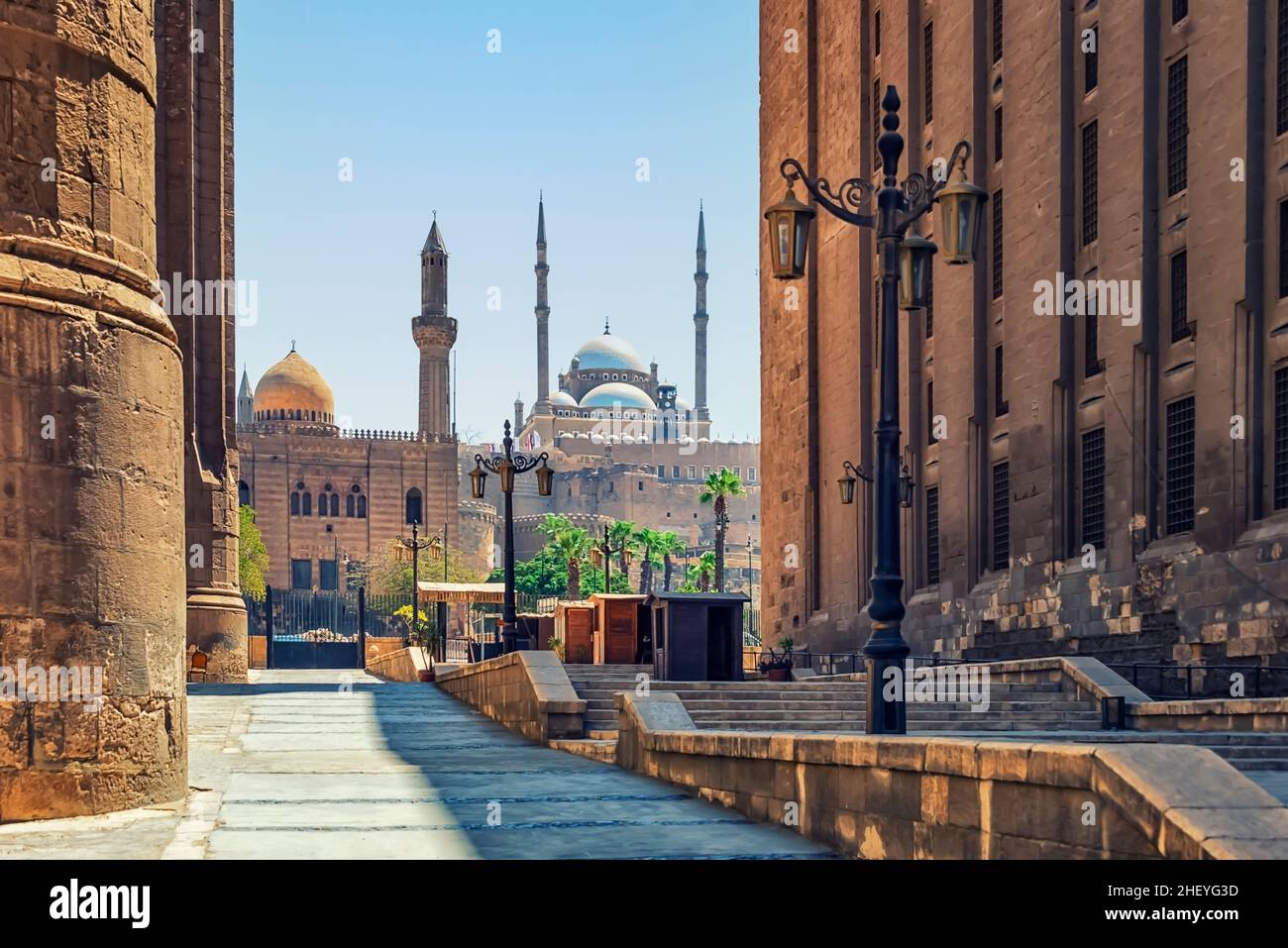 Dans la citadelle au caire en egypte Banque de photographies et d ...
