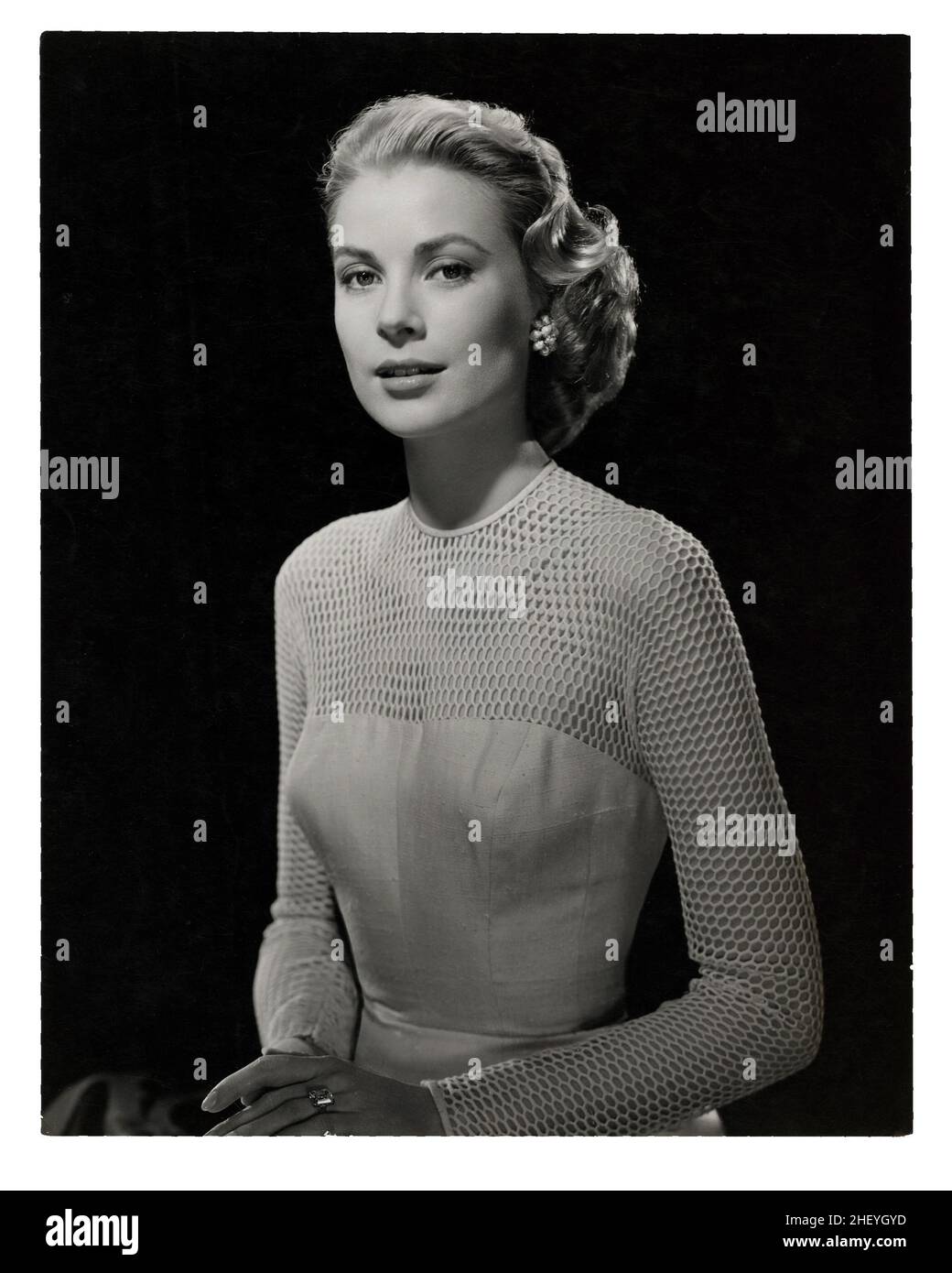 Grace kelly hollywood studio portrait années 50 Banque de photographies ...