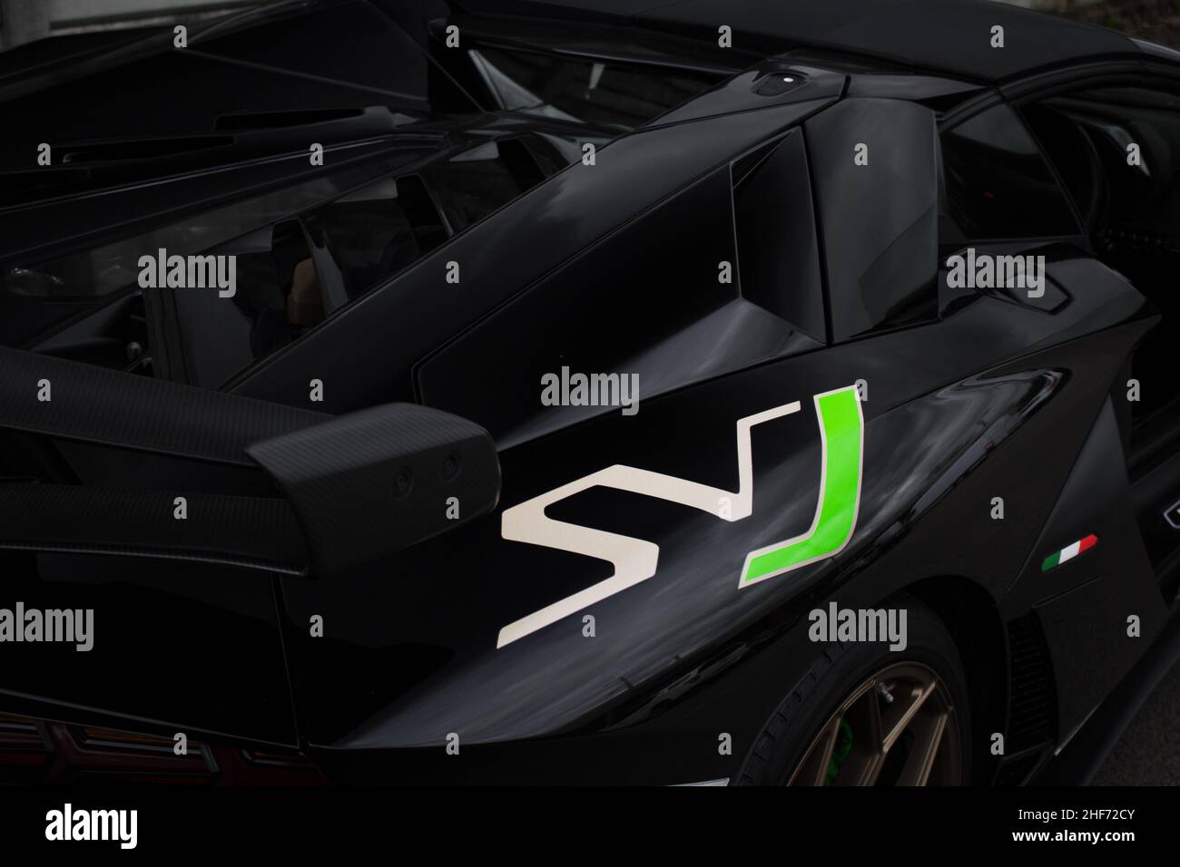Badge svj lamborghini aventador Banque de photographies et d’images à ...