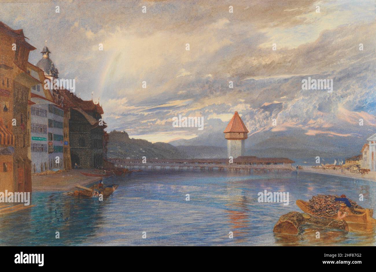 Alfred william hunt Banque de photographies et d’images à haute ...