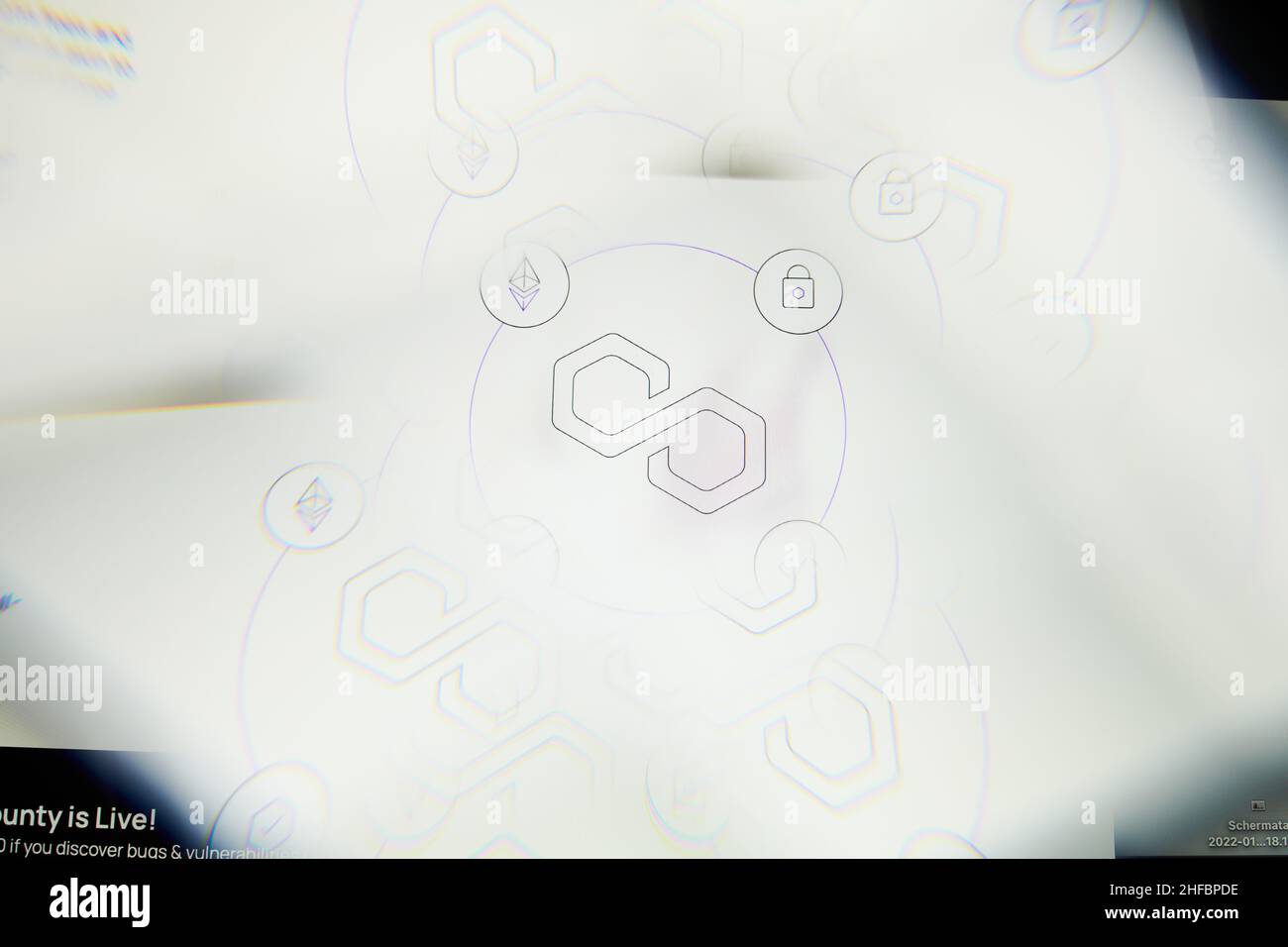 Logo polygone Banque de photographies et d’images à haute résolution ...