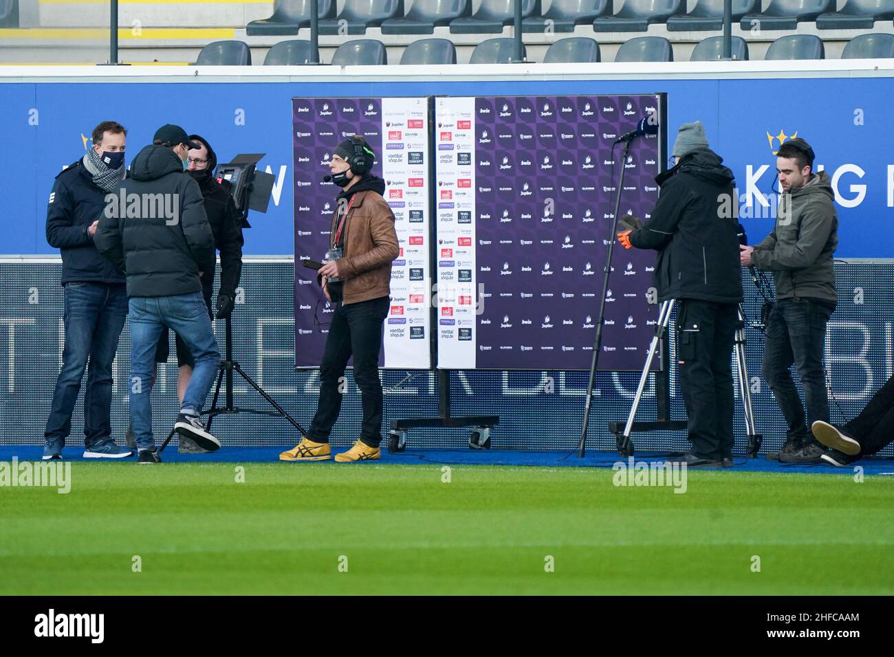 Het king power au stade den dreef Banque de photographies et d’images à ...