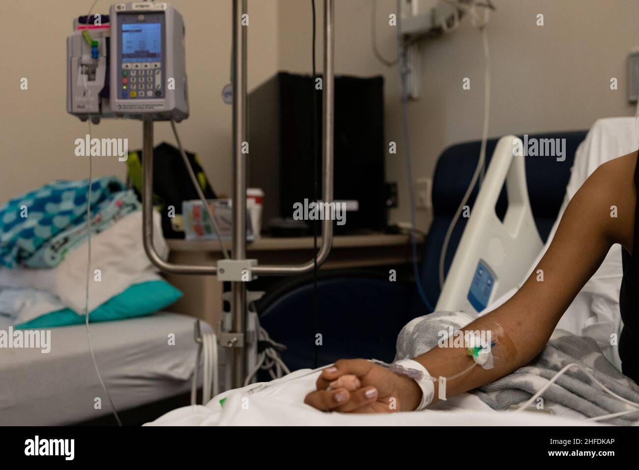 Un patient subit un traitement Banque de photographies et d’images à ...
