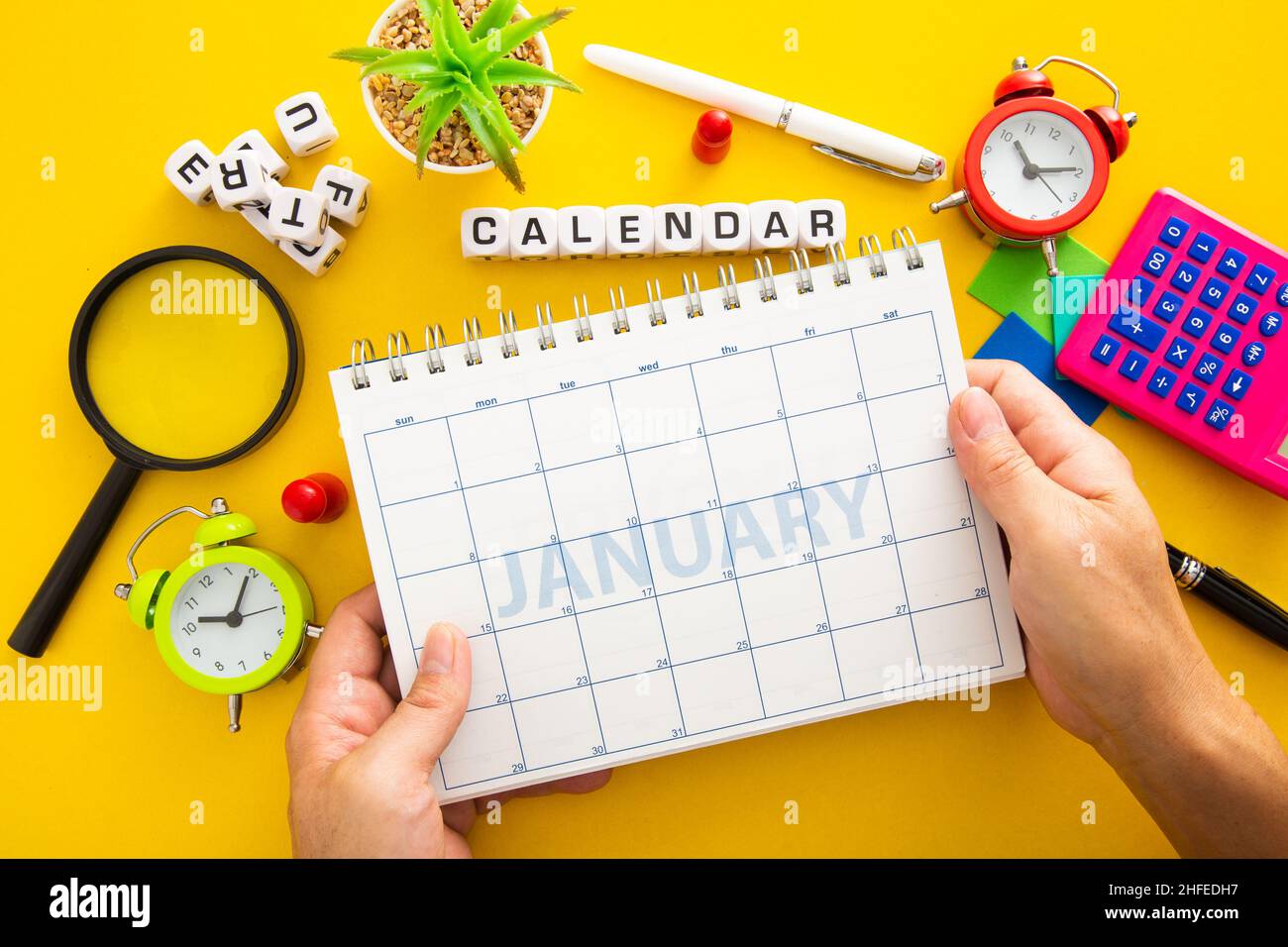 Mois de janvier Banque de photographies et d’images à haute résolution ...