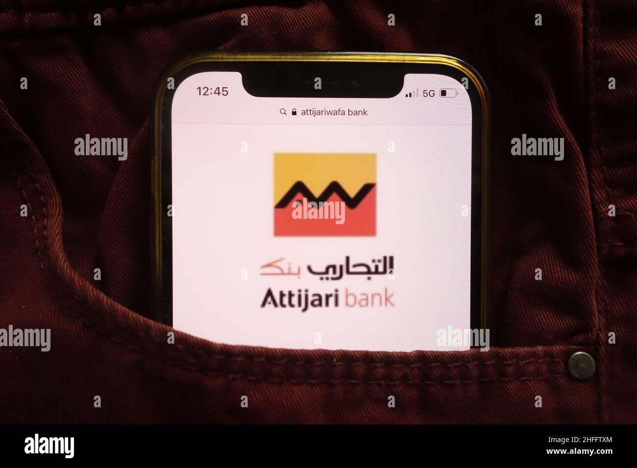 Logo attijariwafa bank Banque de photographies et d’images à haute résolution - Alamy
