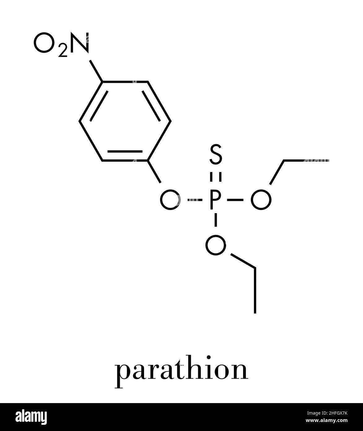 Organophosphate insecticide Banque d'images vectorielles - Alamy
