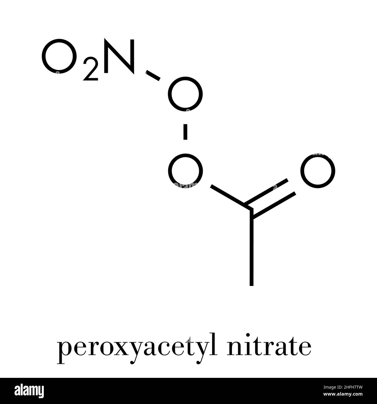 Nitrate de peroxyacétyle (pan) Banque de photographies et d’images à ...