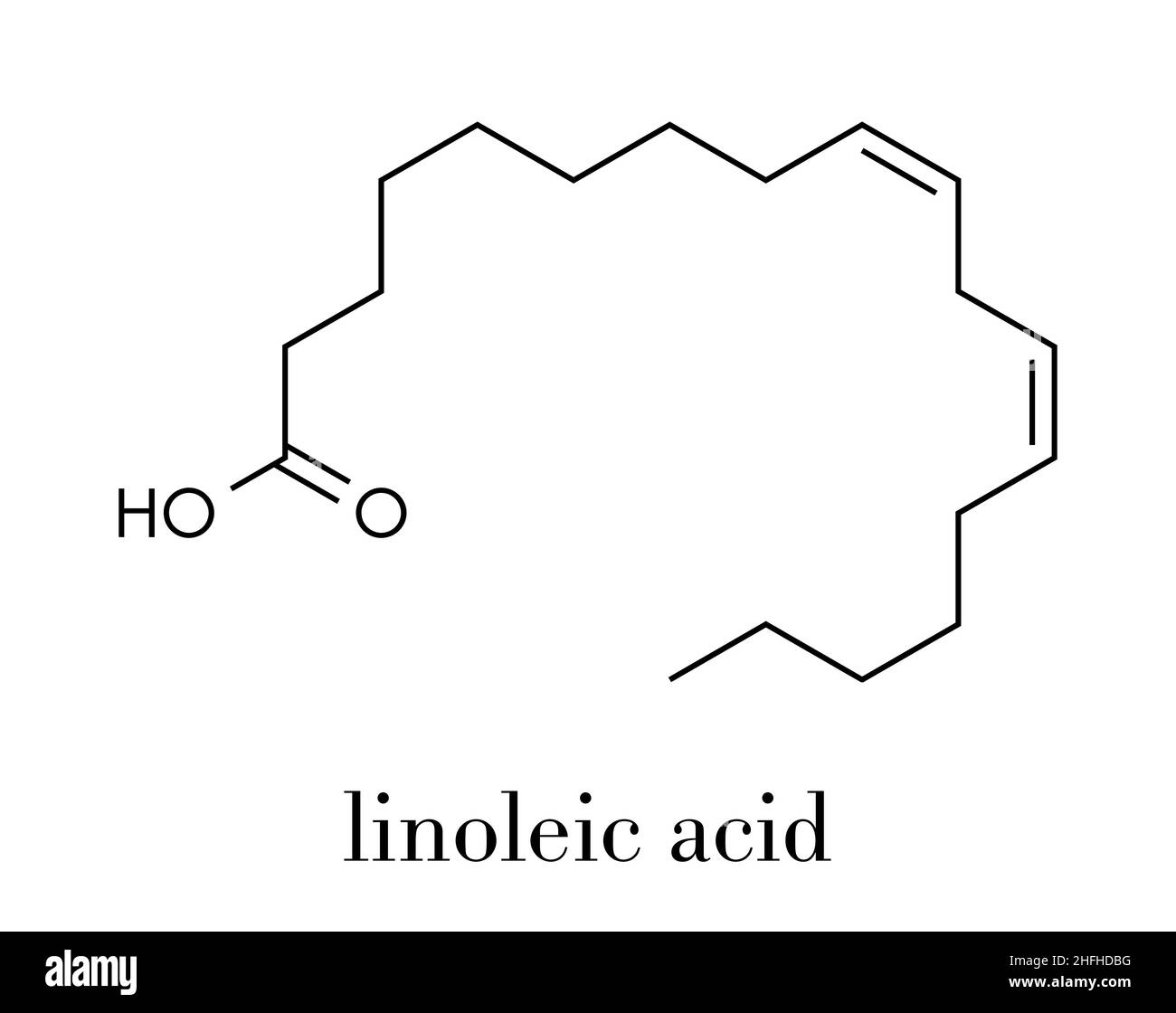 Acide gras essentiel Banque d'images vectorielles - Alamy