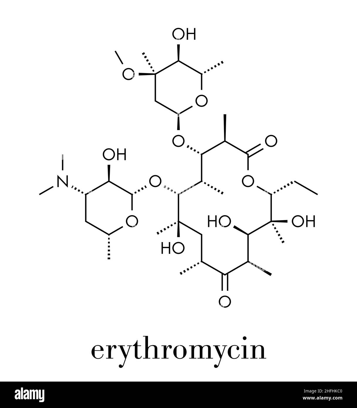 Antimicrobien antibiotique Banque d'images noir et blanc - Alamy