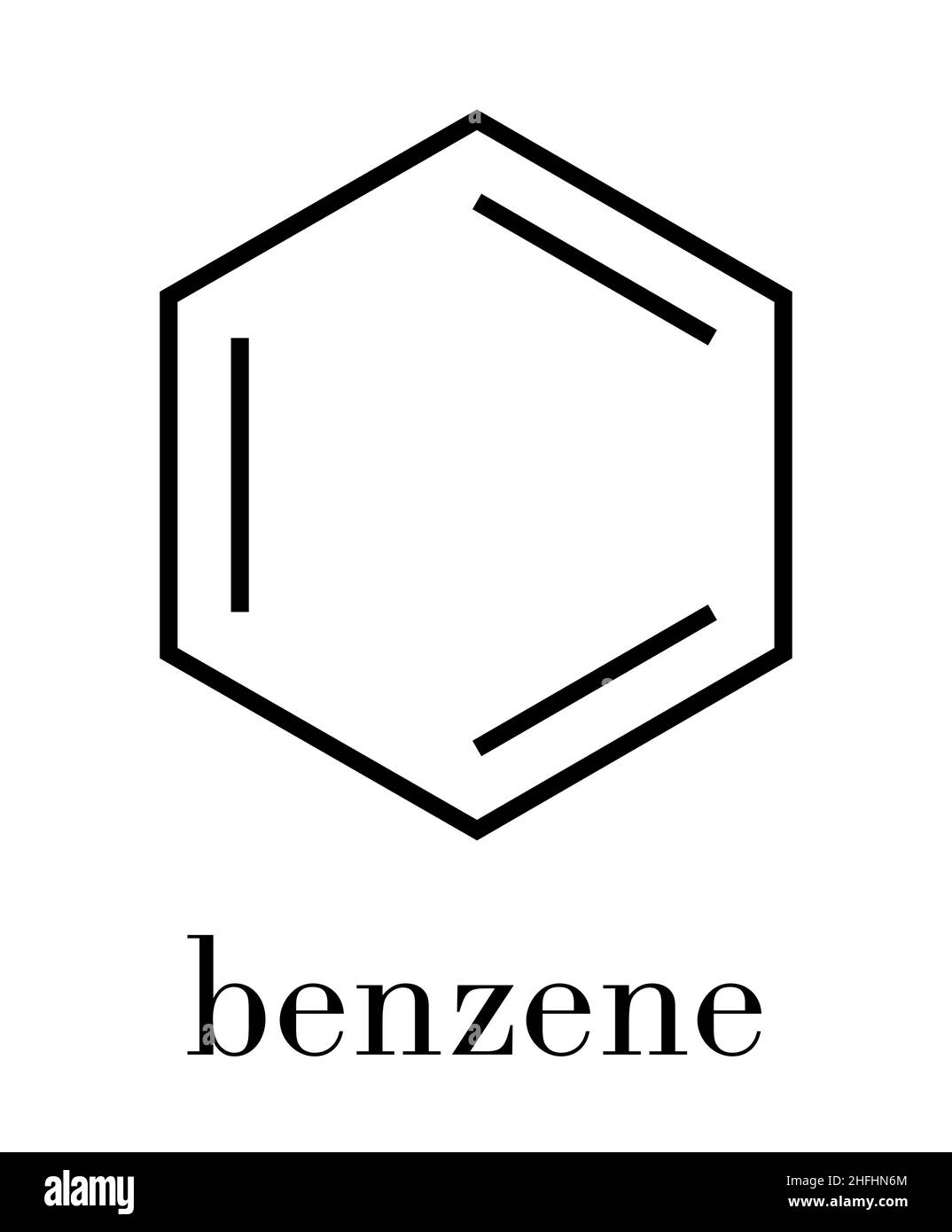 Molécule de benzine Banque de photographies et d’images à haute ...