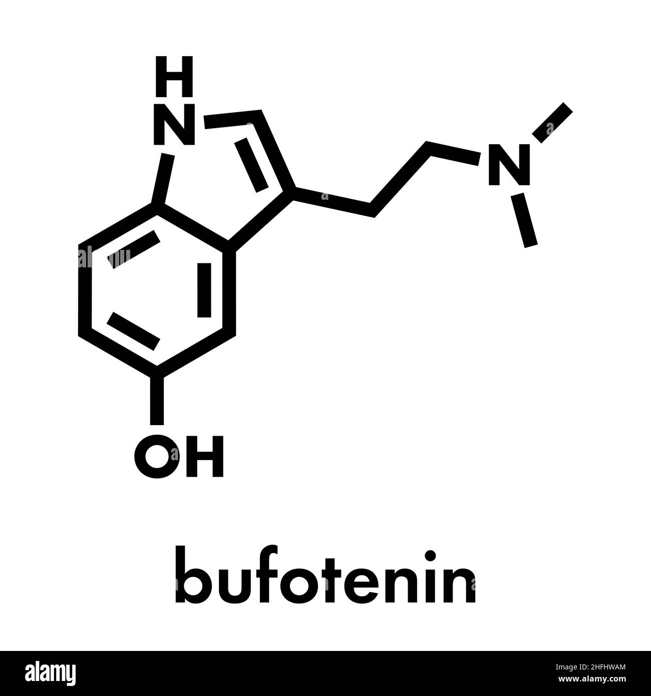 Molécule de bufoténine Banque de photographies et d’images à haute ...