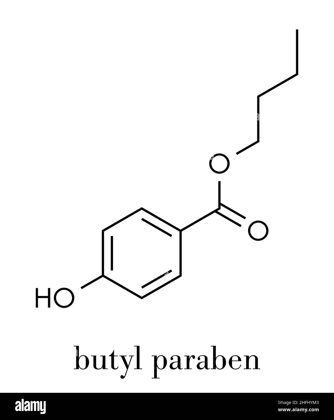 P hydroxybenzoate de butyle Banque de photographies et d’images à haute ...