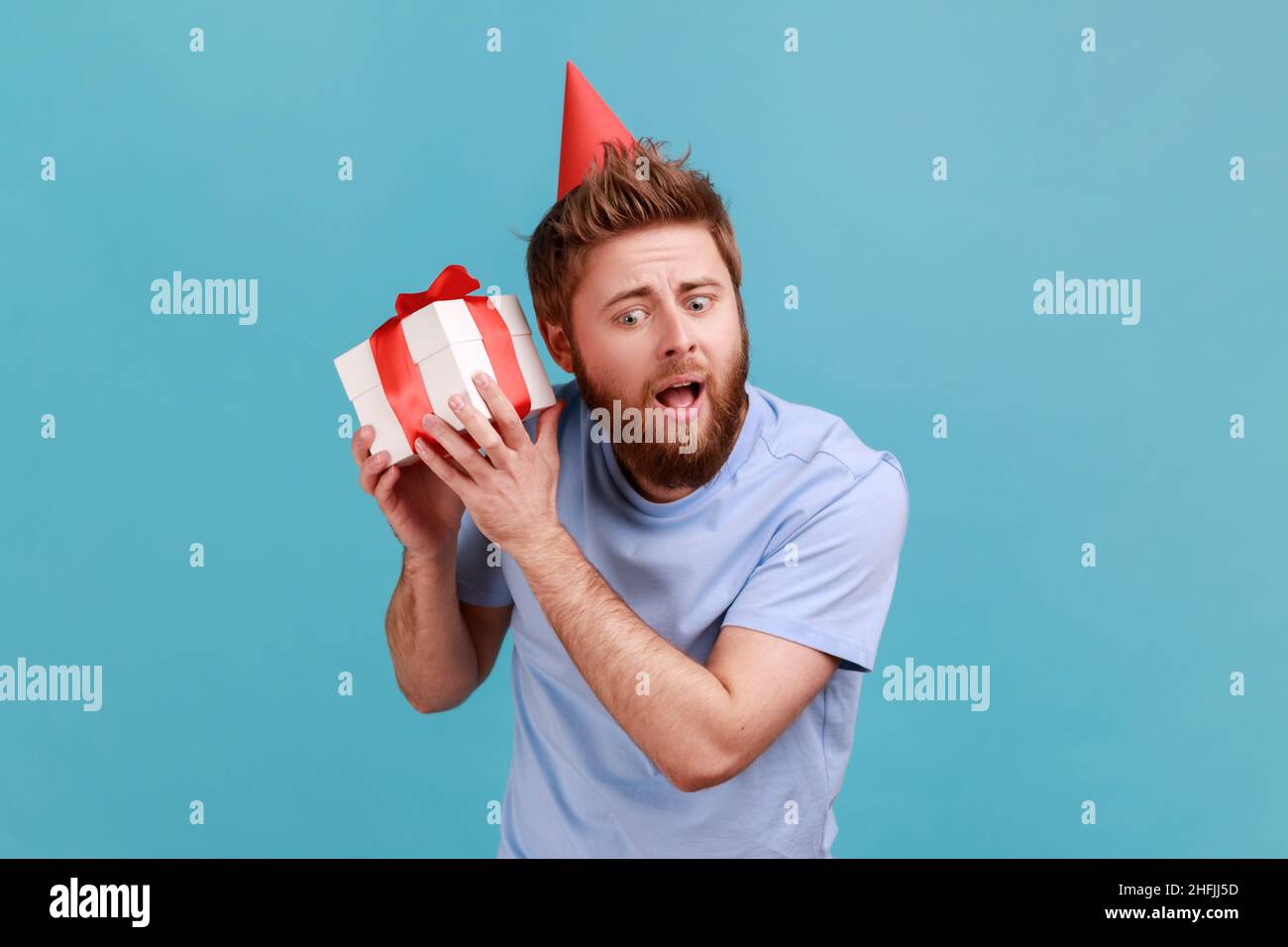 Bonhomme blanc perplexe Banque de photographies et d’images à haute ...