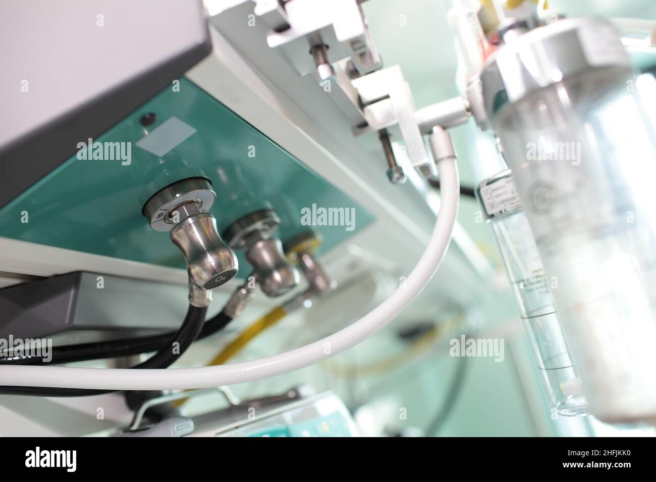 Hospital medical equipment air oxygen Banque de photographies et d ...