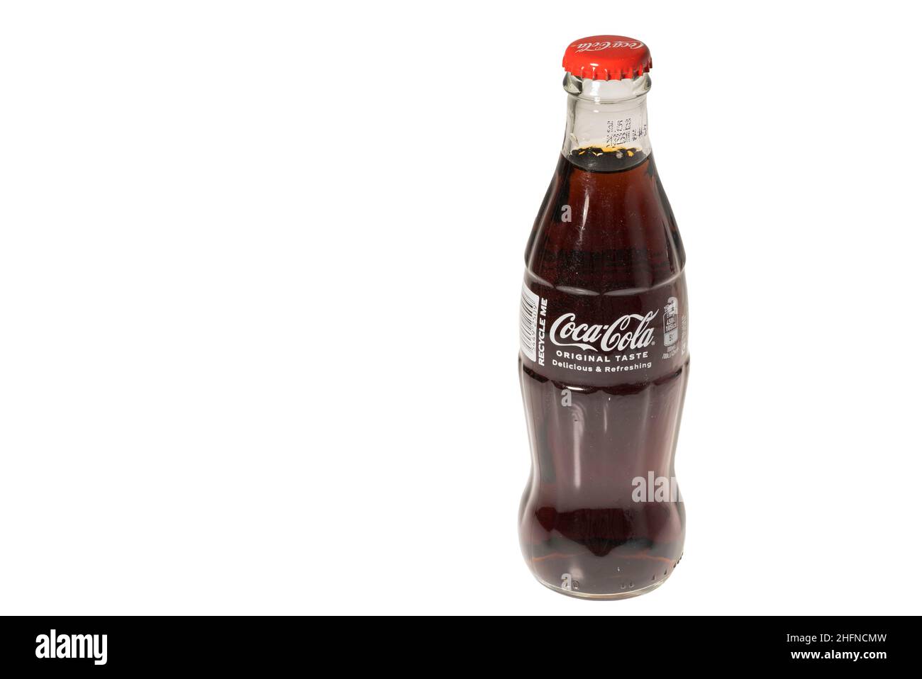 Capsules de bouteilles de coca cola Banque de photographies et d’images ...