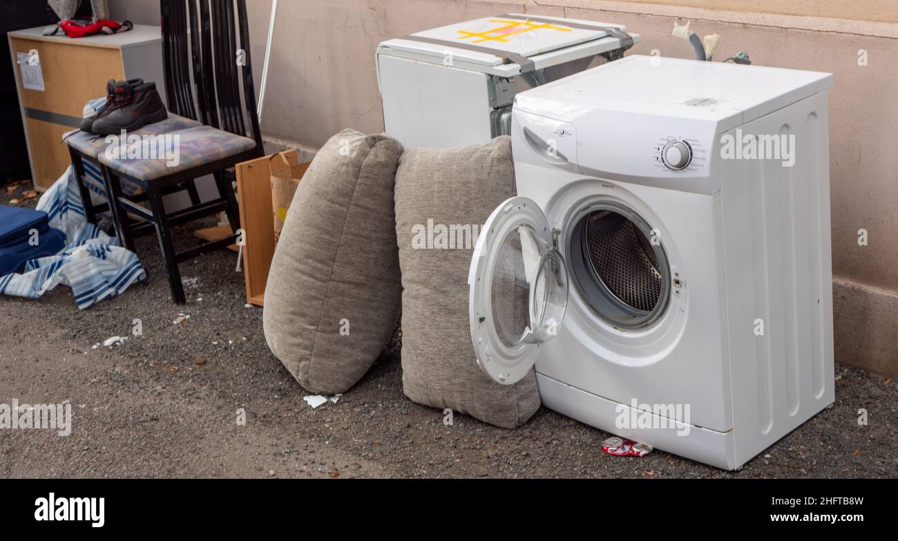 Washing machine recycling Banque de photographies et d’images à haute ...