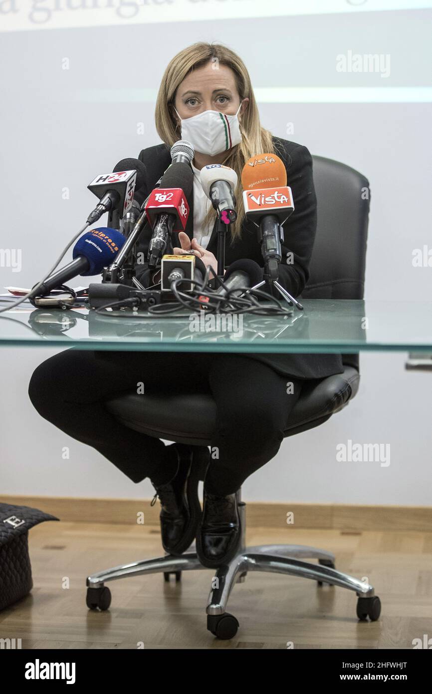 Giorgia meloni Banque de photographies et d’images à haute résolution ...