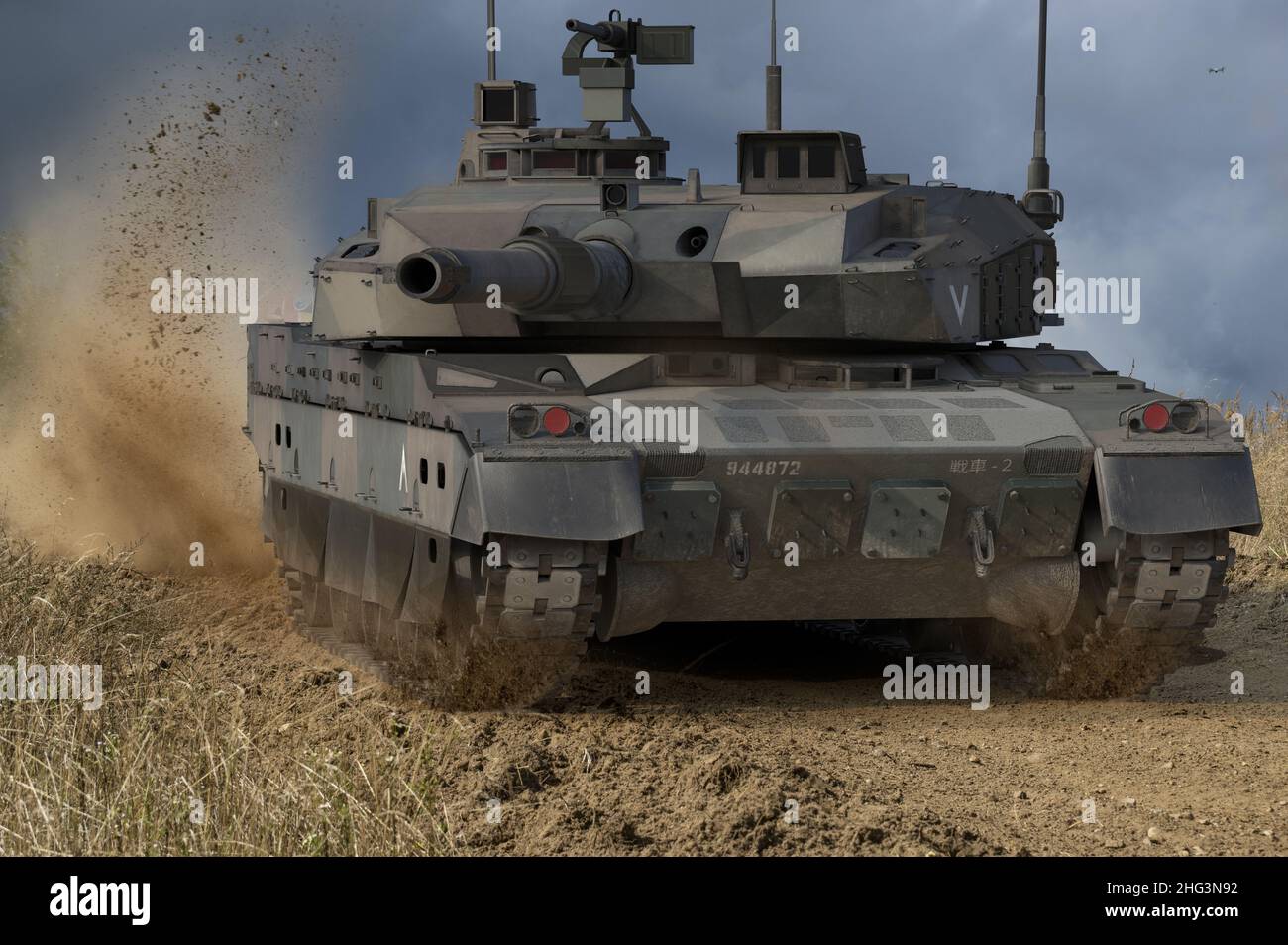 Le type 10 (TK-X) est un char de combat principal (MBT) de quatrième ...