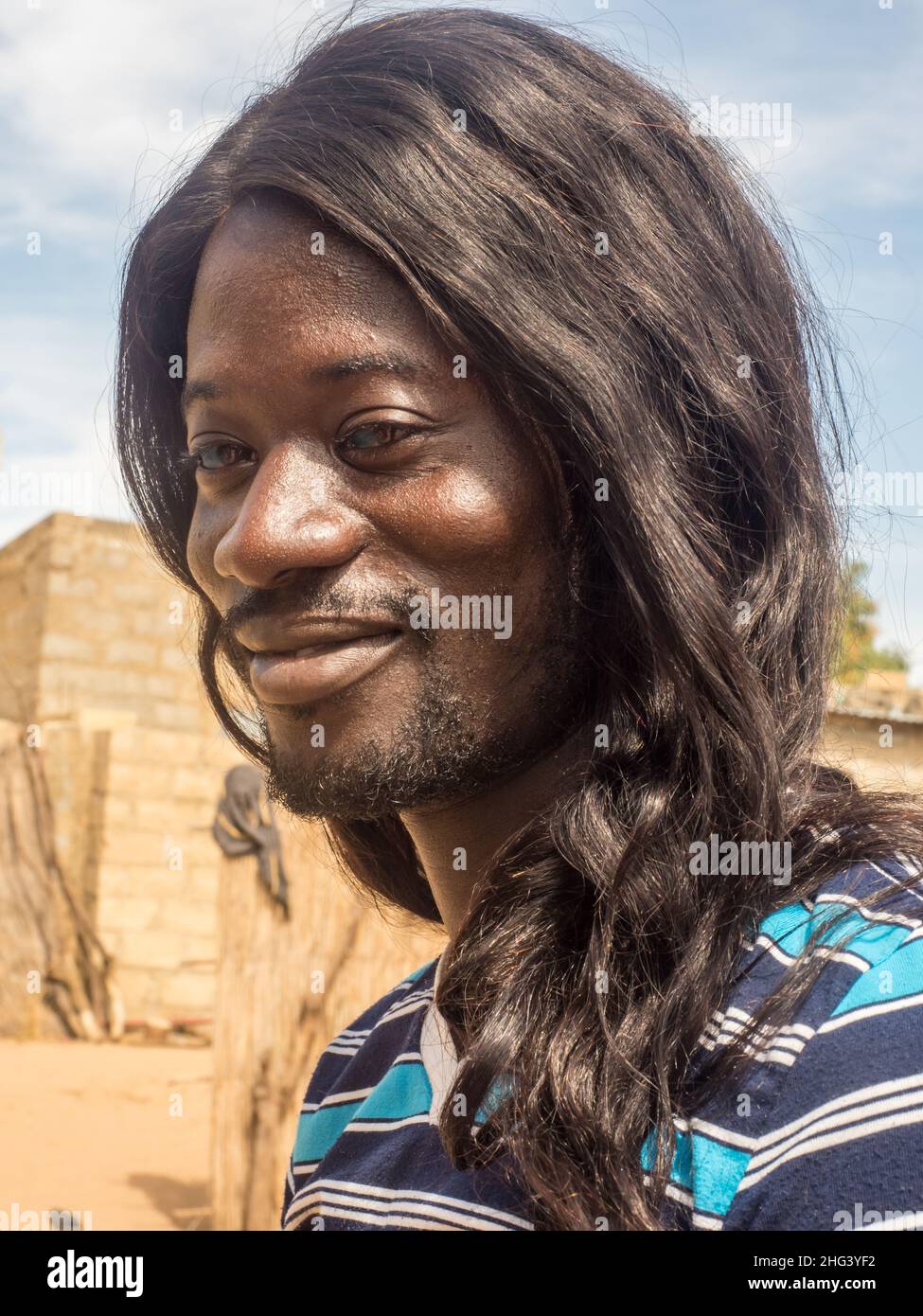 Senegal people portrait senegalese man Banque de photographies et d ...
