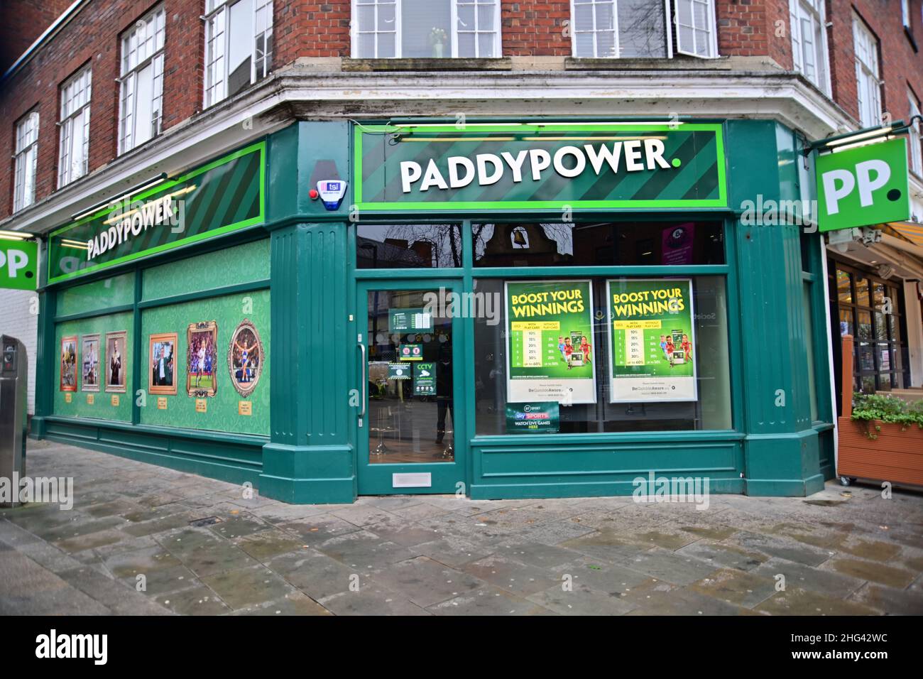 Signalisation de puissance de paddy Banque de photographies et d’images ...