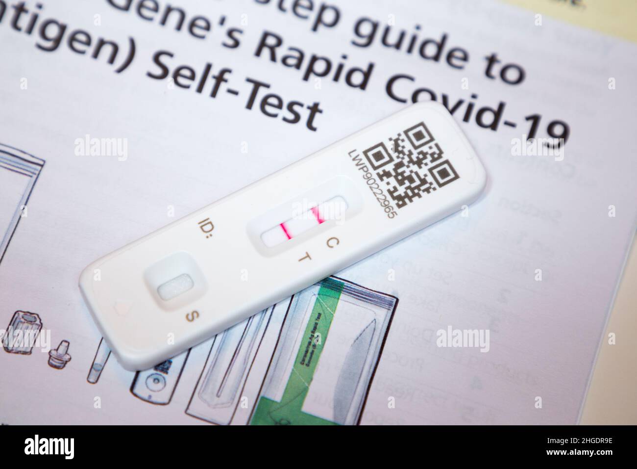 Test de débit latéral / LFT / LFD / kit de dispositif de débit latéral ...