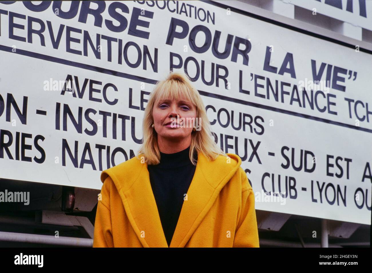 Archives 90ies : Isabelle Forêt, dernière partenaire de Claude François ...