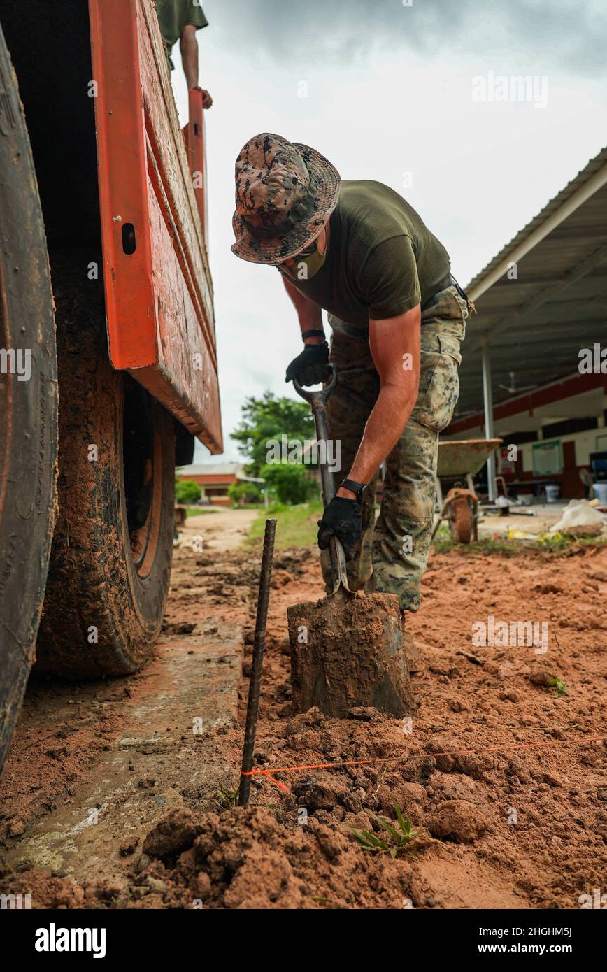 Sergent du corps des Marines des États-Unis Jacob Sperr, un ingénieur ...