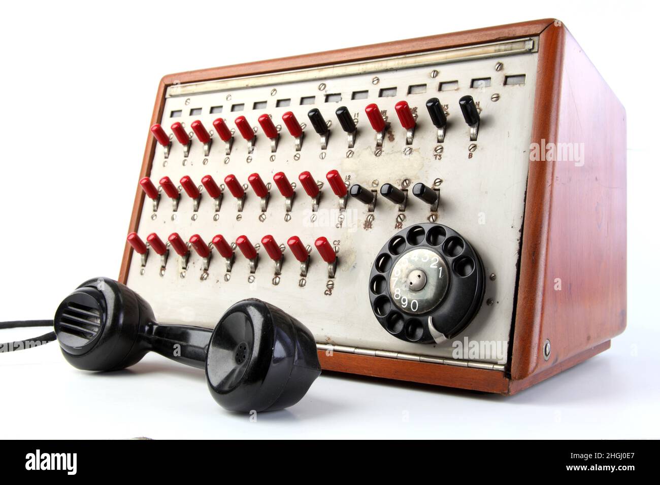 Vintage telecommunication system Banque de photographies et d’images à ...