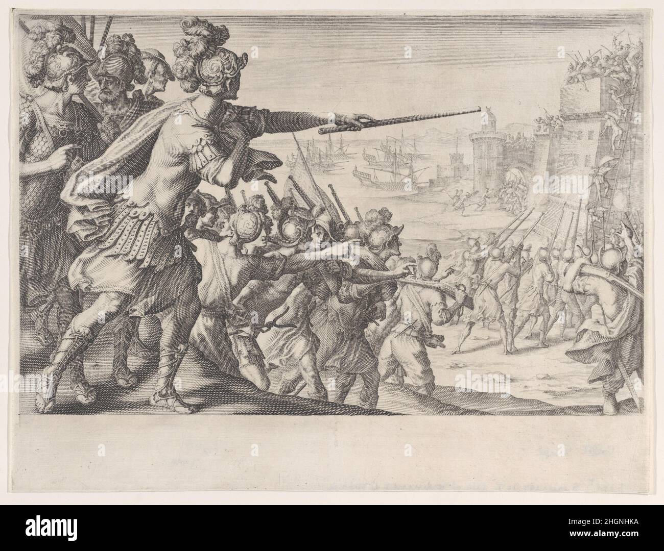 Pry de la ville de Bone (Capture de la ville de Bone), de la vie de ...