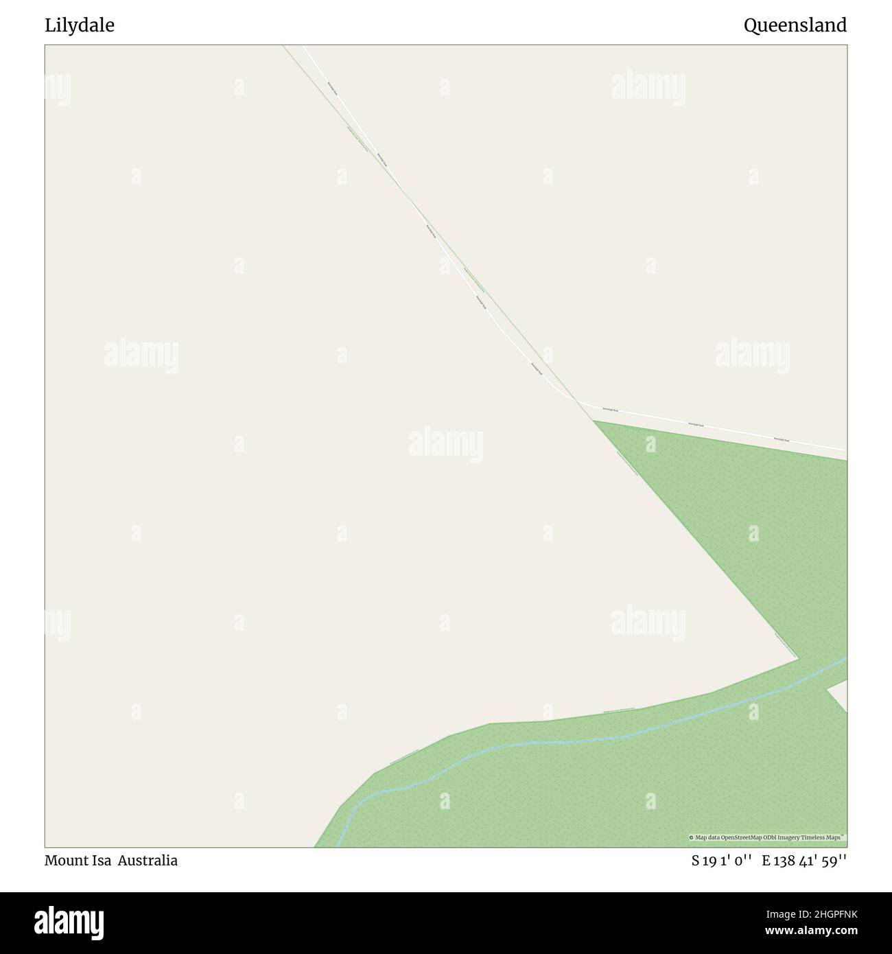 Mont isa queensland australie cartes cartographie Banque de ...