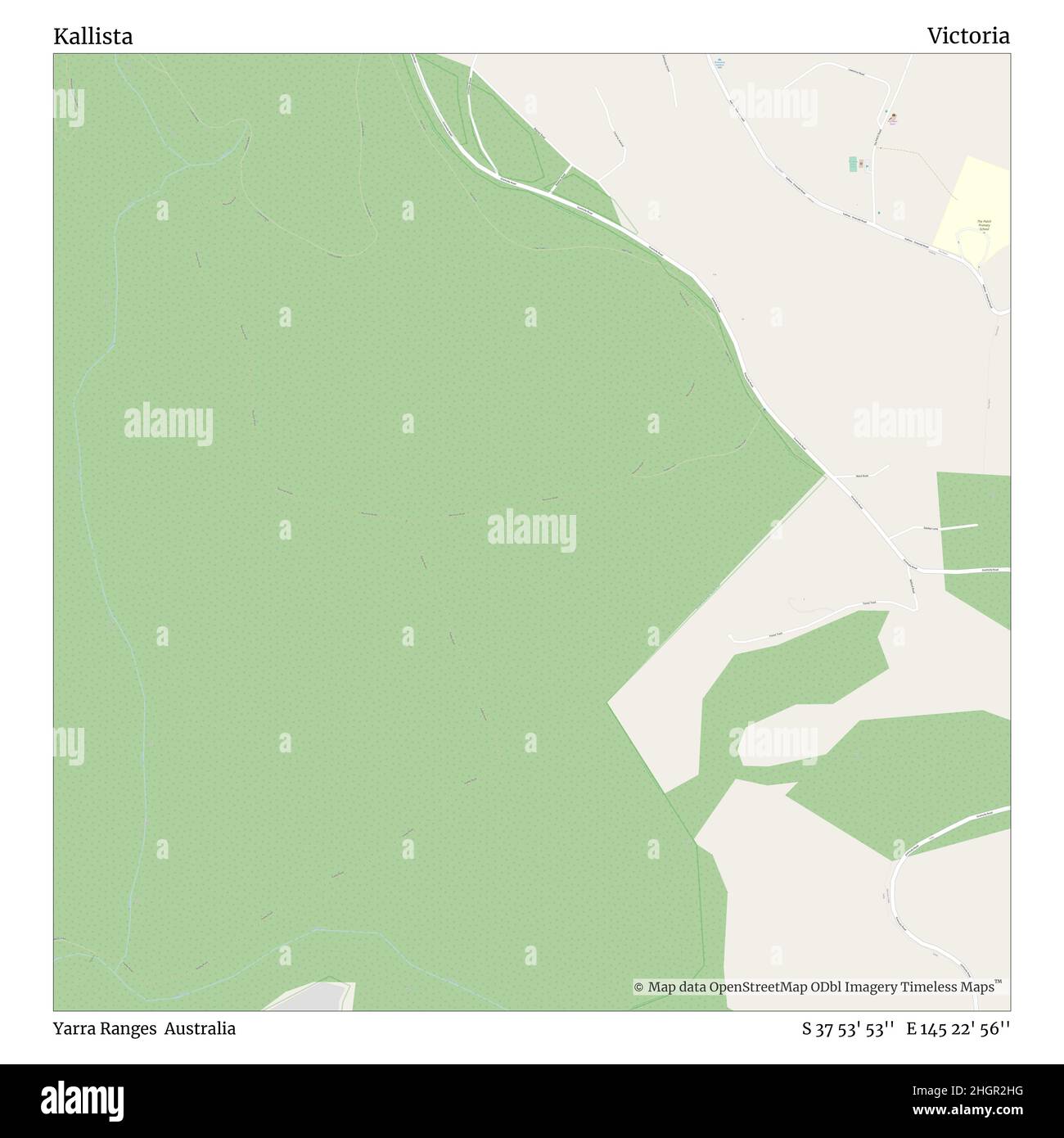Kallista, Yarra Ranges, Australie, Victoria, S 37 53' 53'', E 145 22 ...