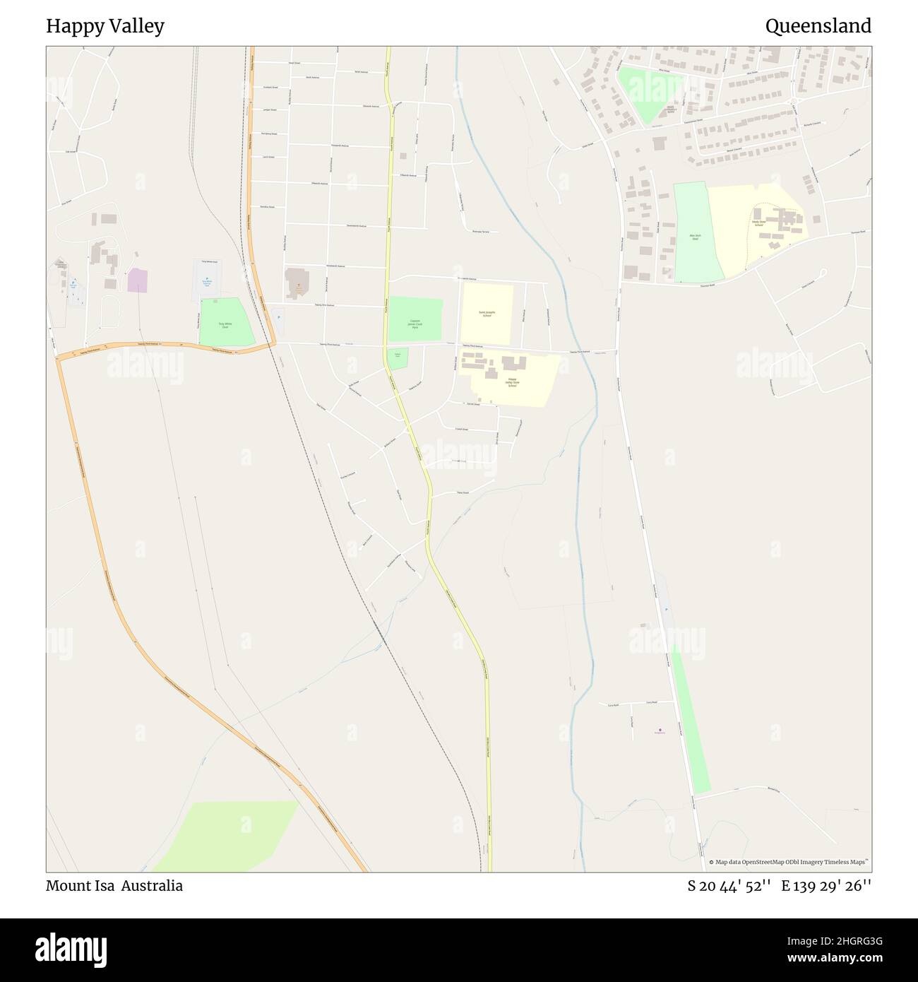 Mont isa queensland australie cartes cartographie Banque de ...