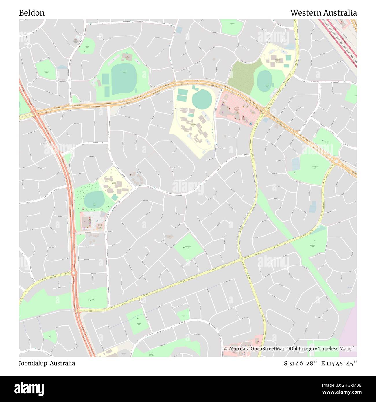 Joondalup western australia Banque d'images détourées - Alamy