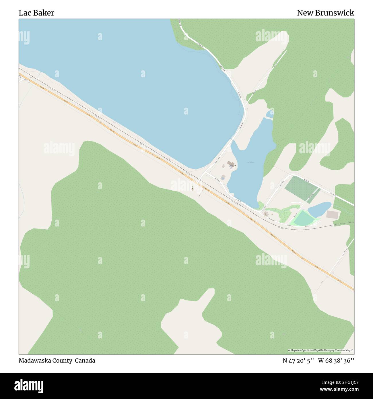 Lac baker Banque de photographies et d’images à haute résolution - Alamy