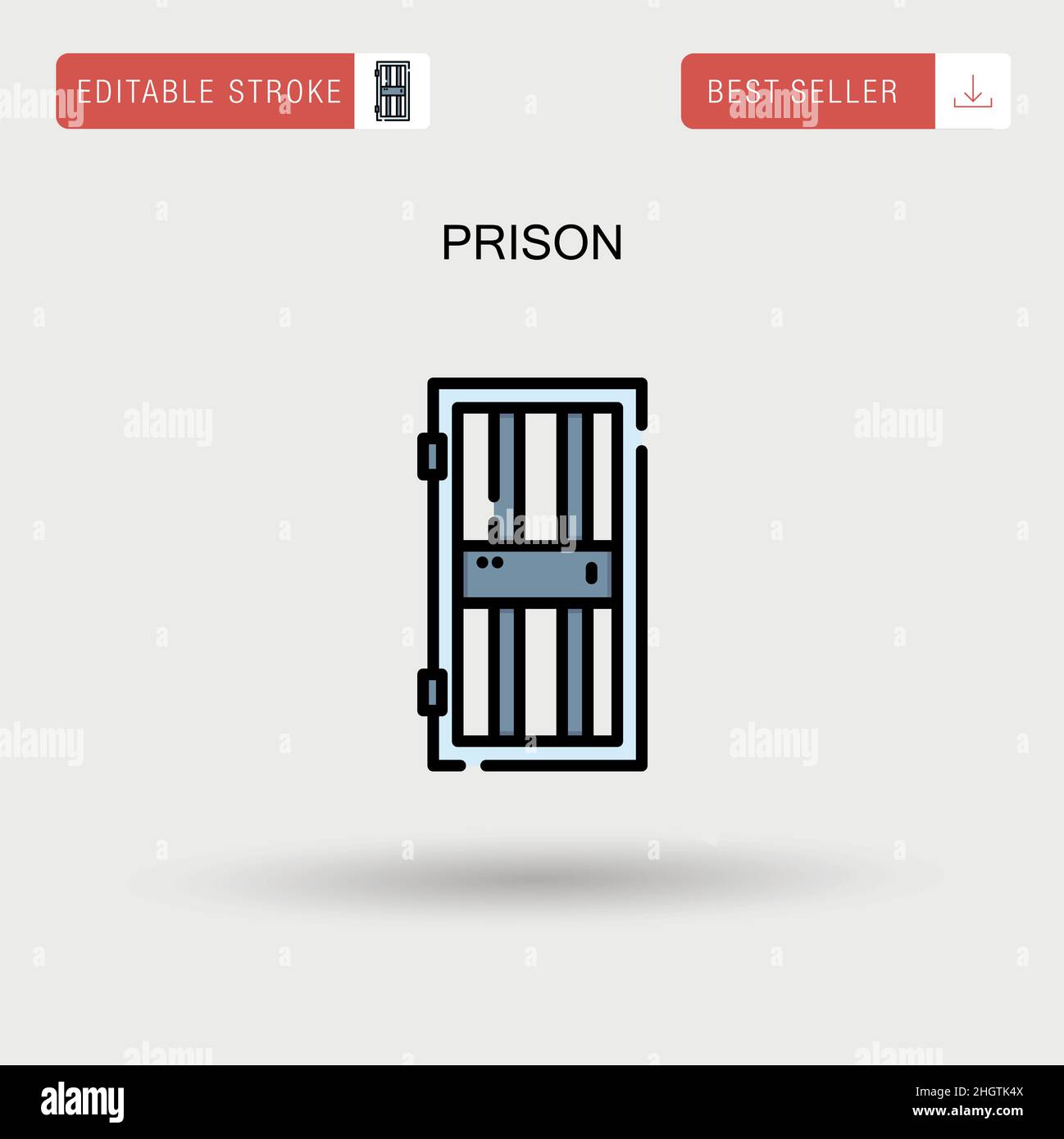 Convict prison Banque d'images vectorielles - Alamy