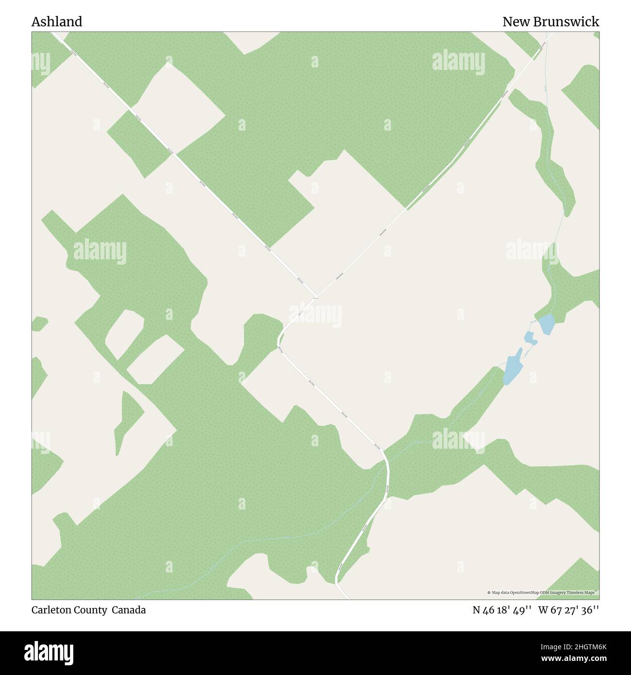 Carte des lieux de carleton Banque de photographies et d’images à haute ...