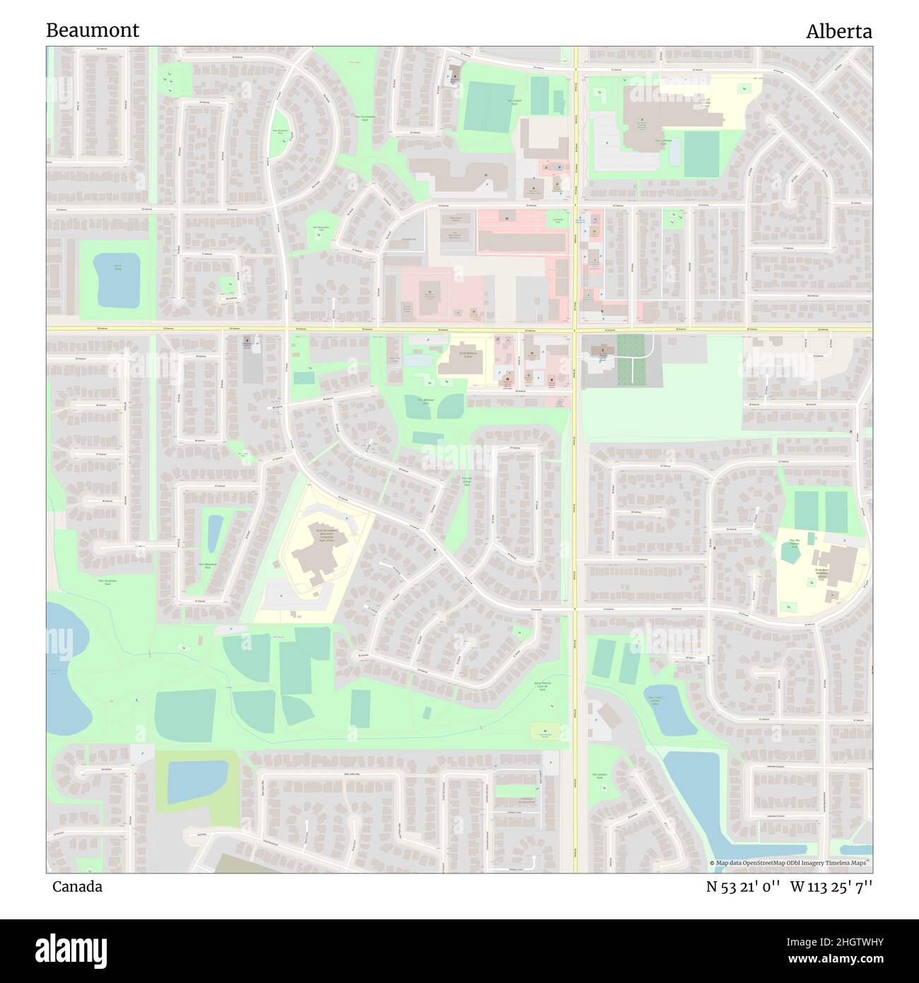 Mappa di beaumont Banque d'images détourées - Alamy