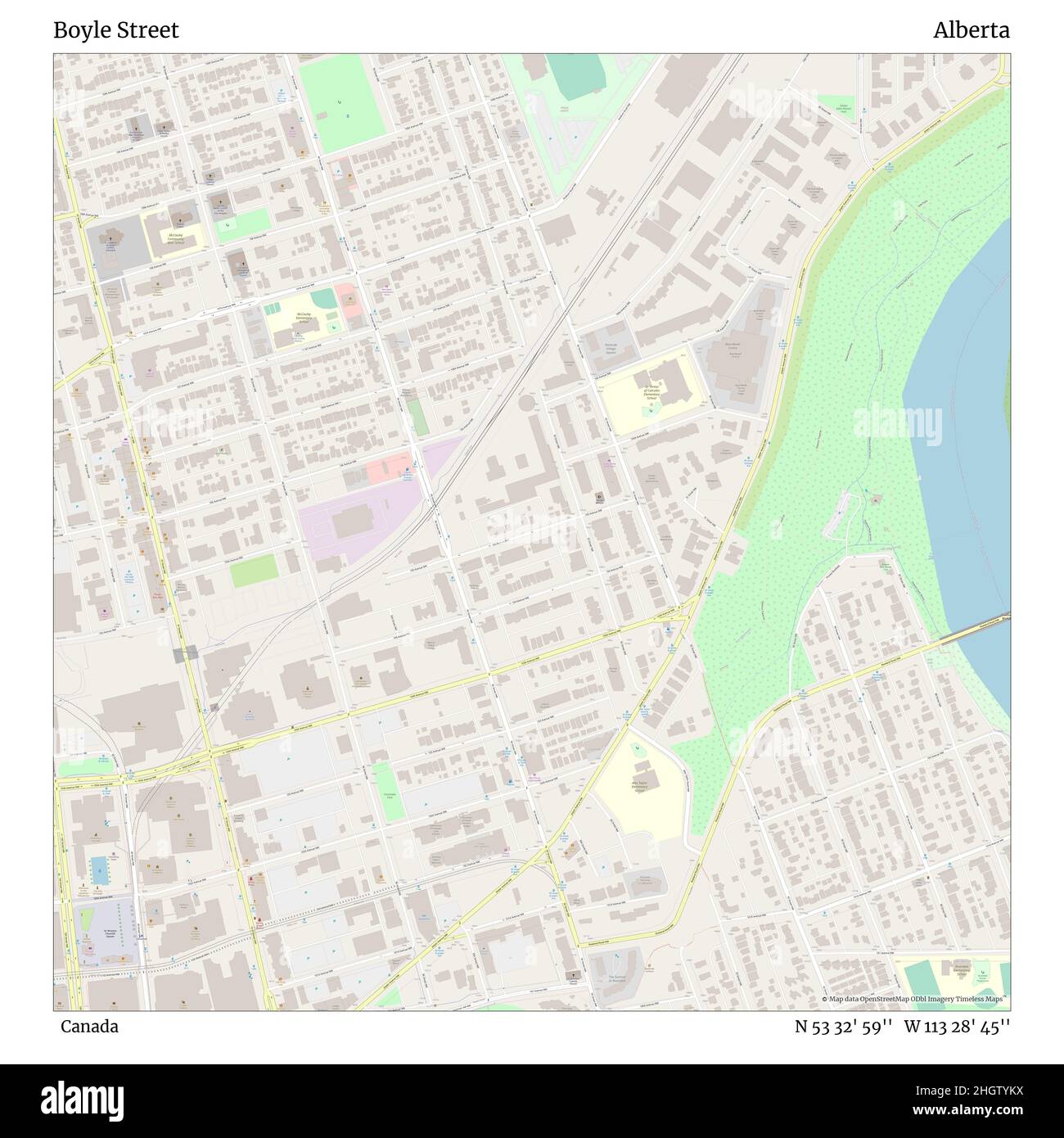 Carte de boyle alberta Banque de photographies et d’images à haute ...