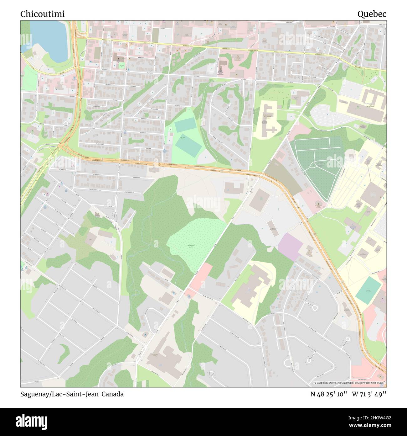 Chicoutimi saguenay Banque d'images détourées - Alamy