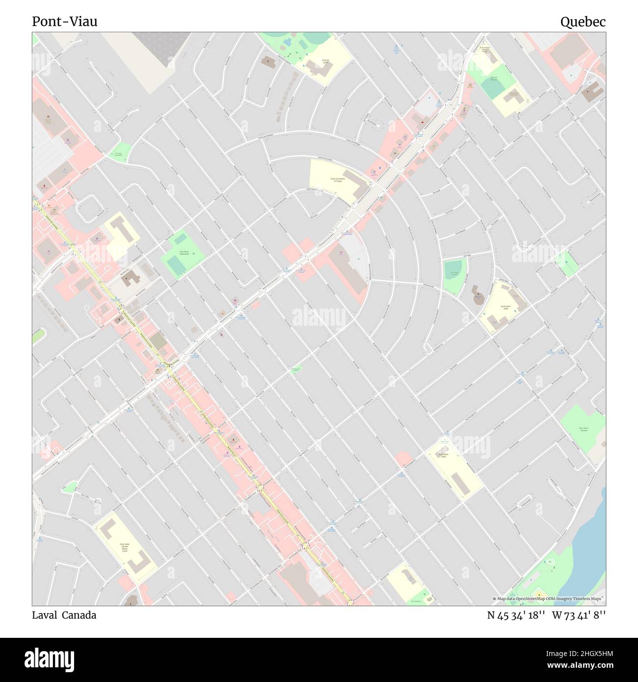 Carte de laval québec Banque de photographies et d’images à haute ...