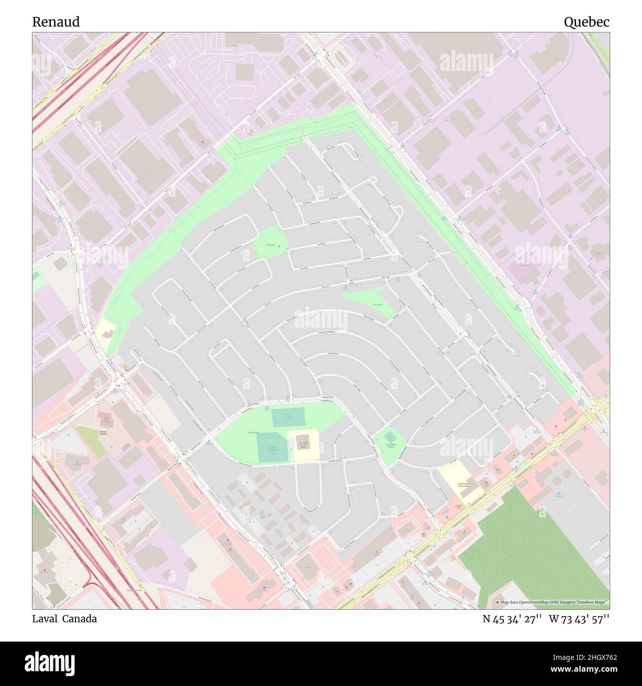 Carte de laval québec Banque de photographies et d’images à haute ...