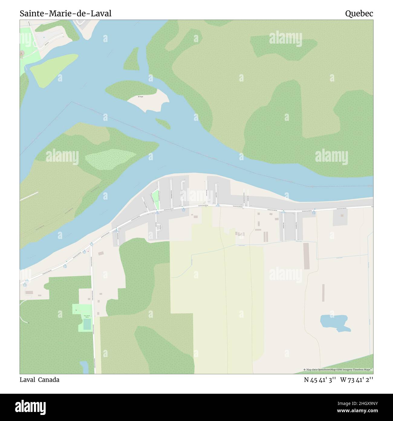 Carte de laval québec Banque de photographies et d’images à haute ...