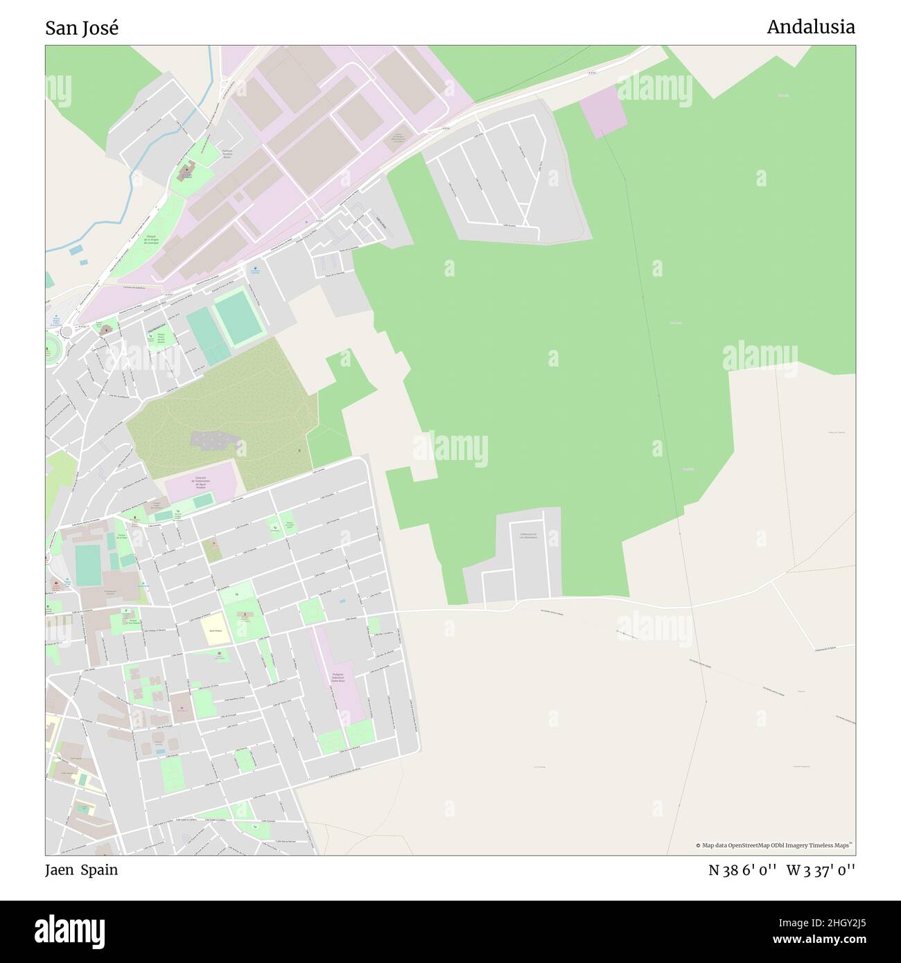 Mappa di san jose Banque de photographies et d’images à haute ...
