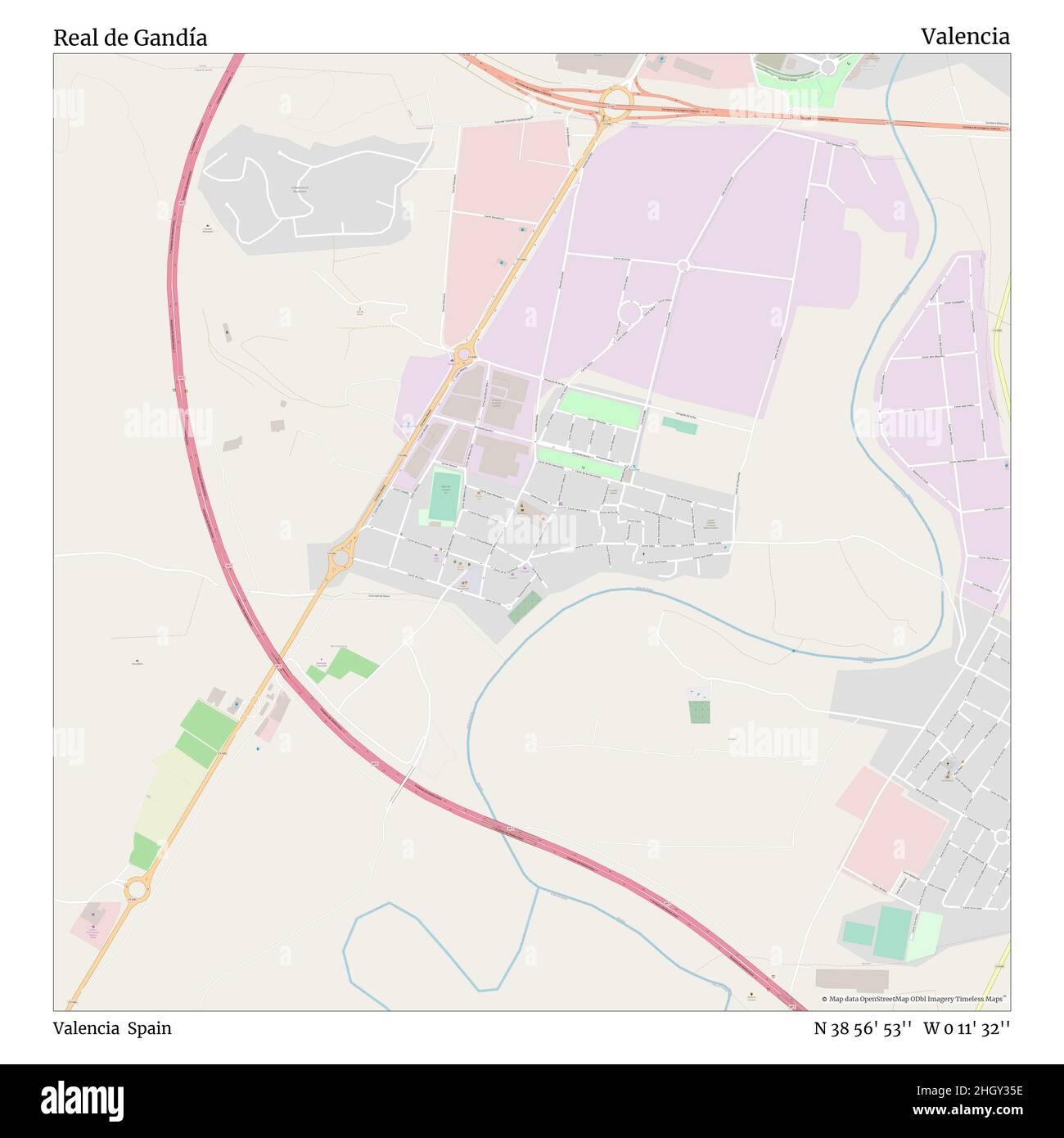 Carte de gandia espagne Banque de photographies et d’images à haute ...