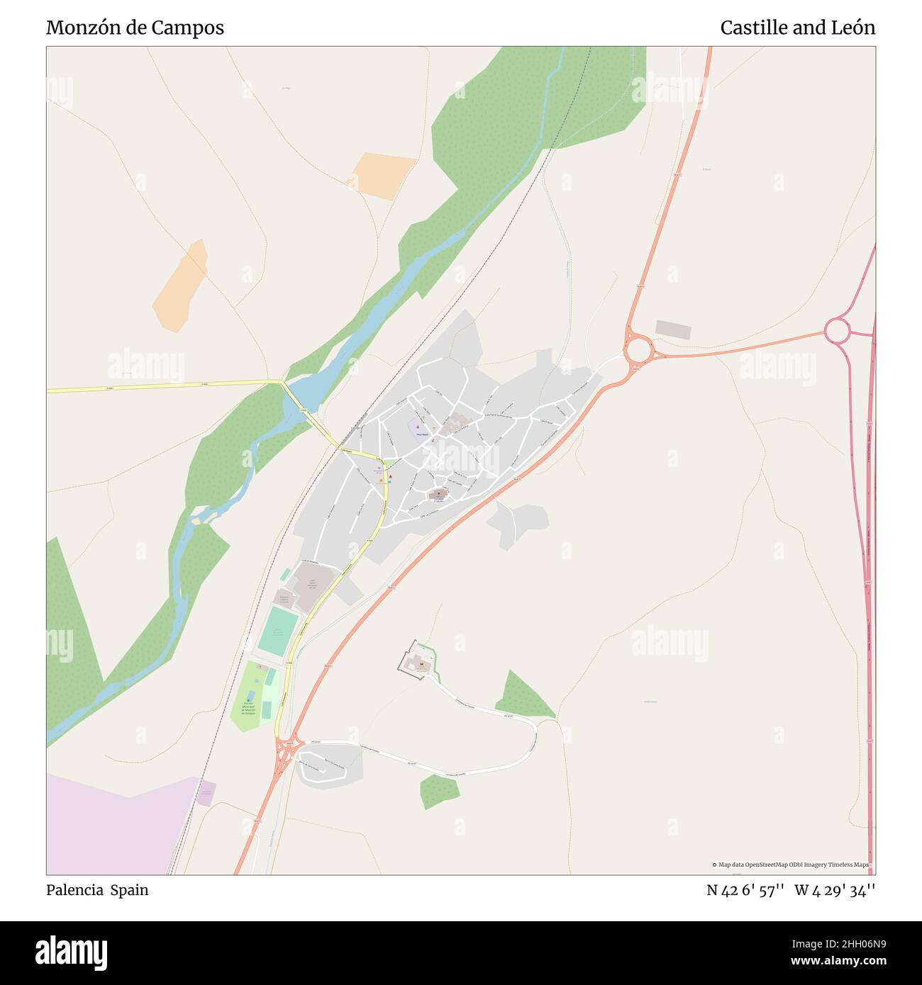 Carte espagne monzon Banque de photographies et d’images à haute ...