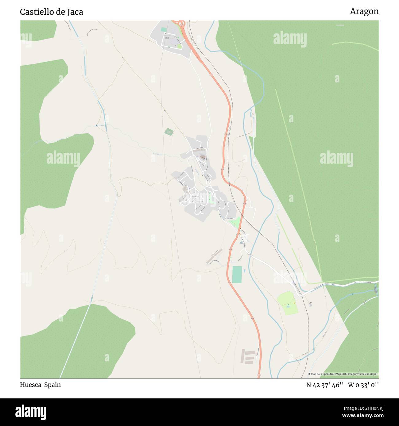 Carte de jaca espagne Banque de photographies et d’images à haute ...