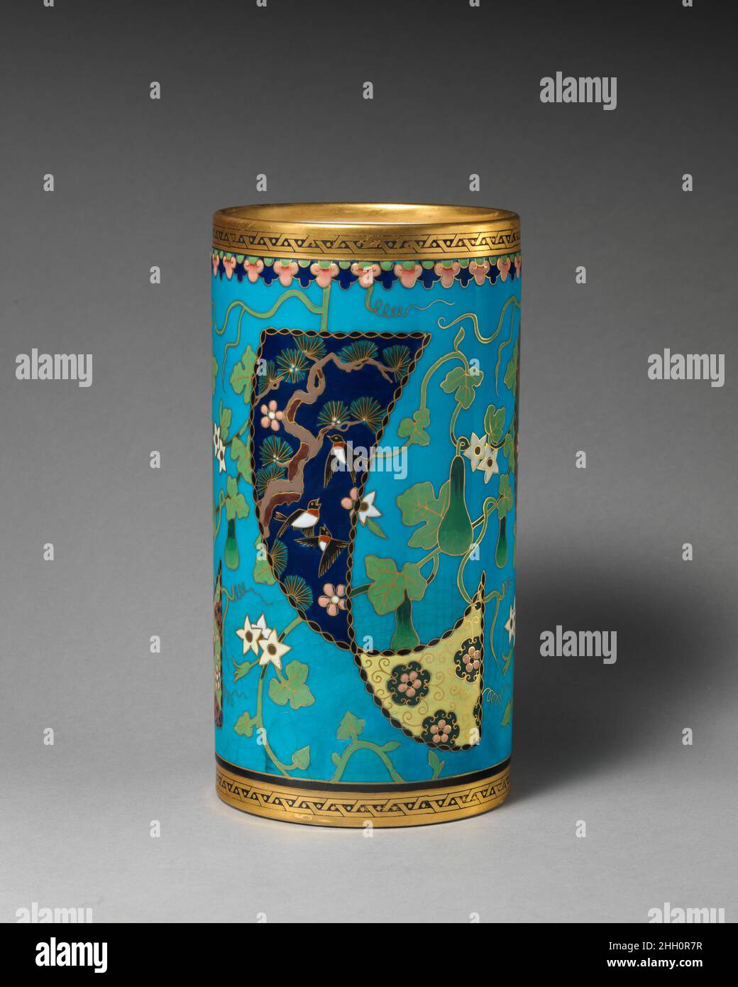 Grand vase d'éclaboussures ca.1872 Minton(s) Minton a été la plus ...