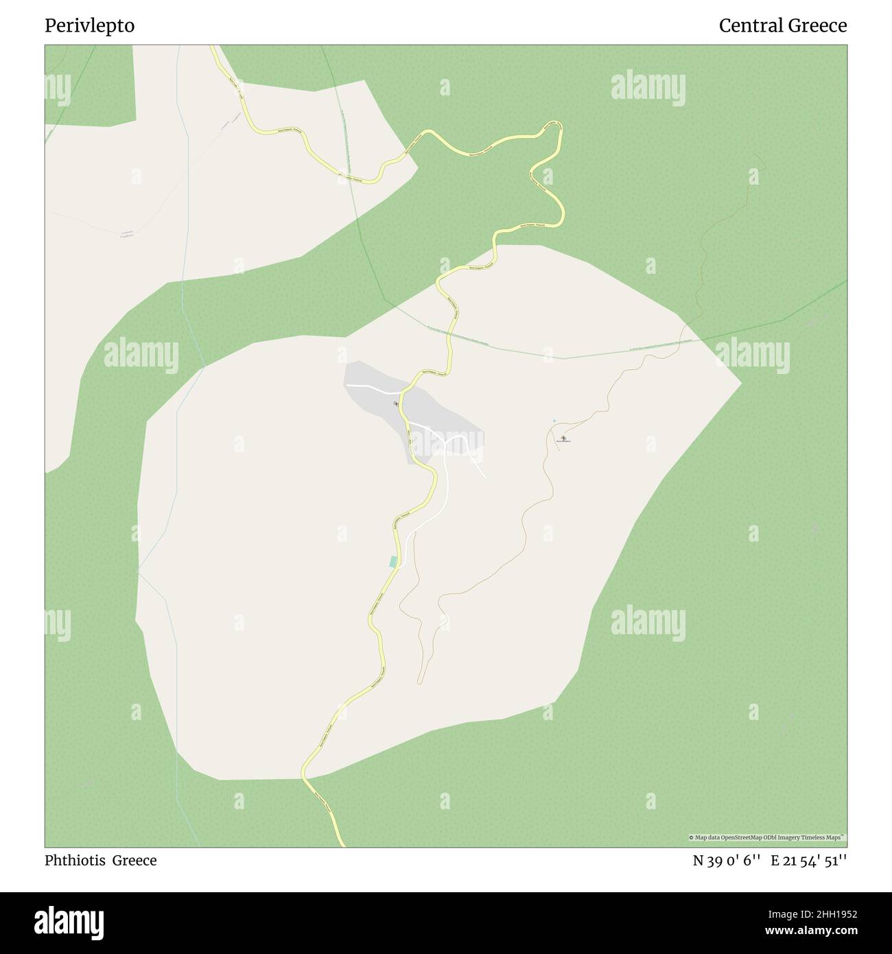 Perivlepto, Phthiotis, Grèce, Grèce centrale, N 39 0' 6'', E 21 54' 51 ...