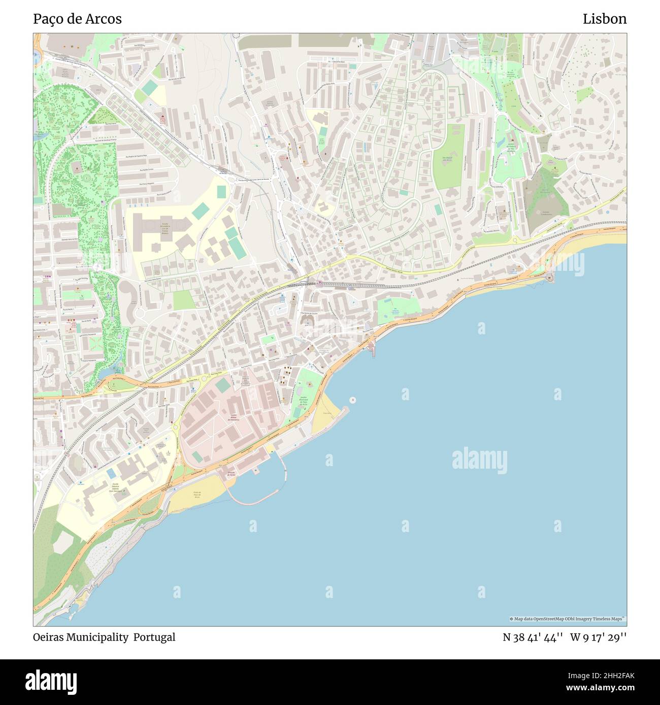 Carte du portugal oeiras Banque de photographies et d’images à haute ...