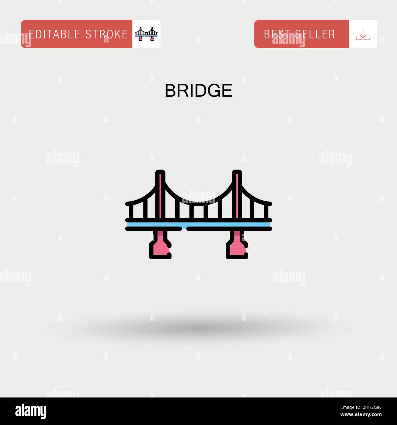 Pont suspendu simple Banque d'images vectorielles - Page 2 - Alamy